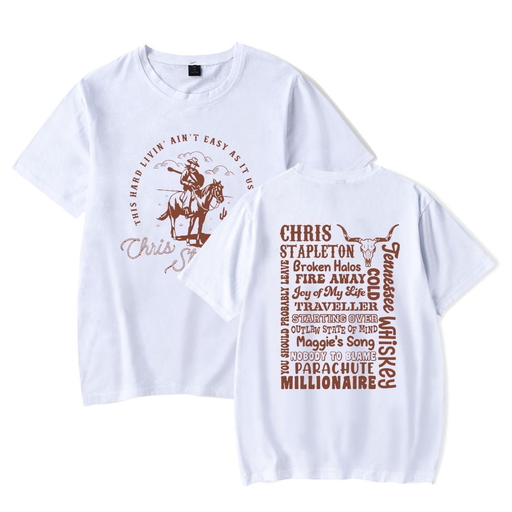 Chris Stapleton 2025 Tour Merch T-shirt Men Women Unisex Vintage ...