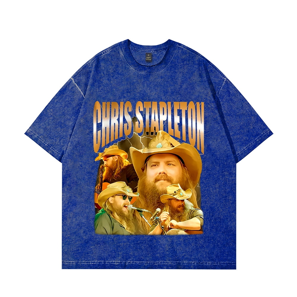 Chris Stapleton 2025 Tour Merch T-shirt Short Sleeve Men Women Vintage ...
