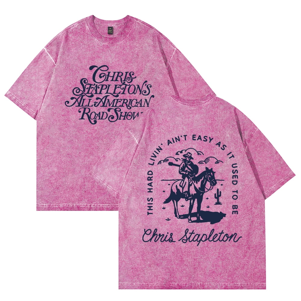 Chris Stapleton 2025 Tour Merch T-shirt Short Sleeve Men Women Vintage ...