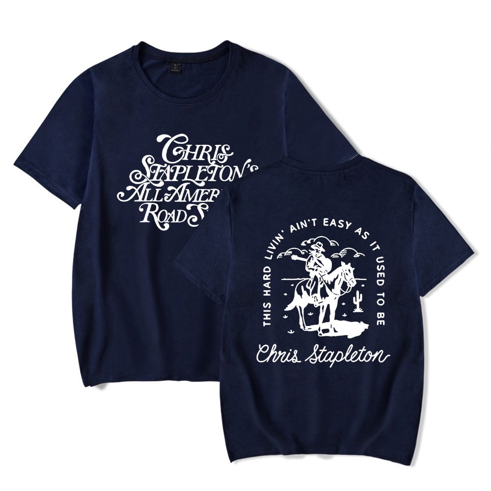 Chris Stapleton 2025 Tour Merch T-shirt Short Sleeve Men Women Vintage ...