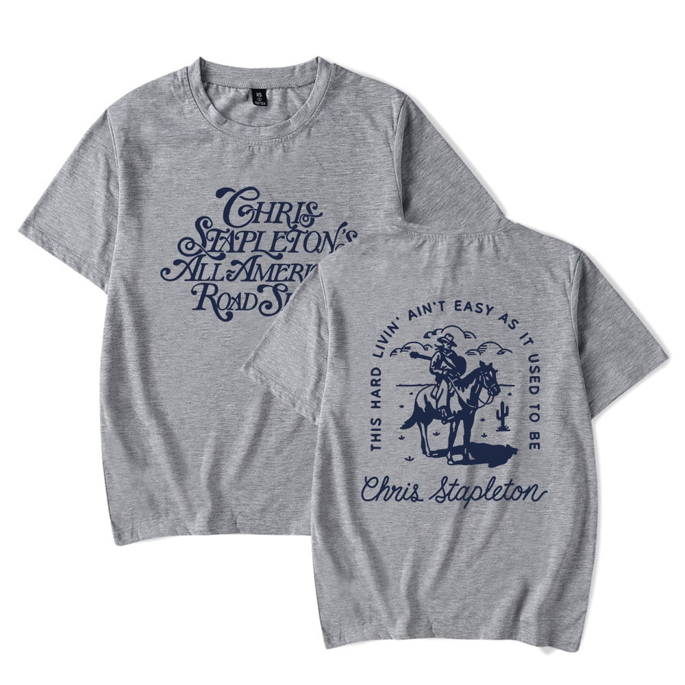 Chris Stapleton 2025 Tour Merch T-shirt Short Sleeve Men Women Vintage ...