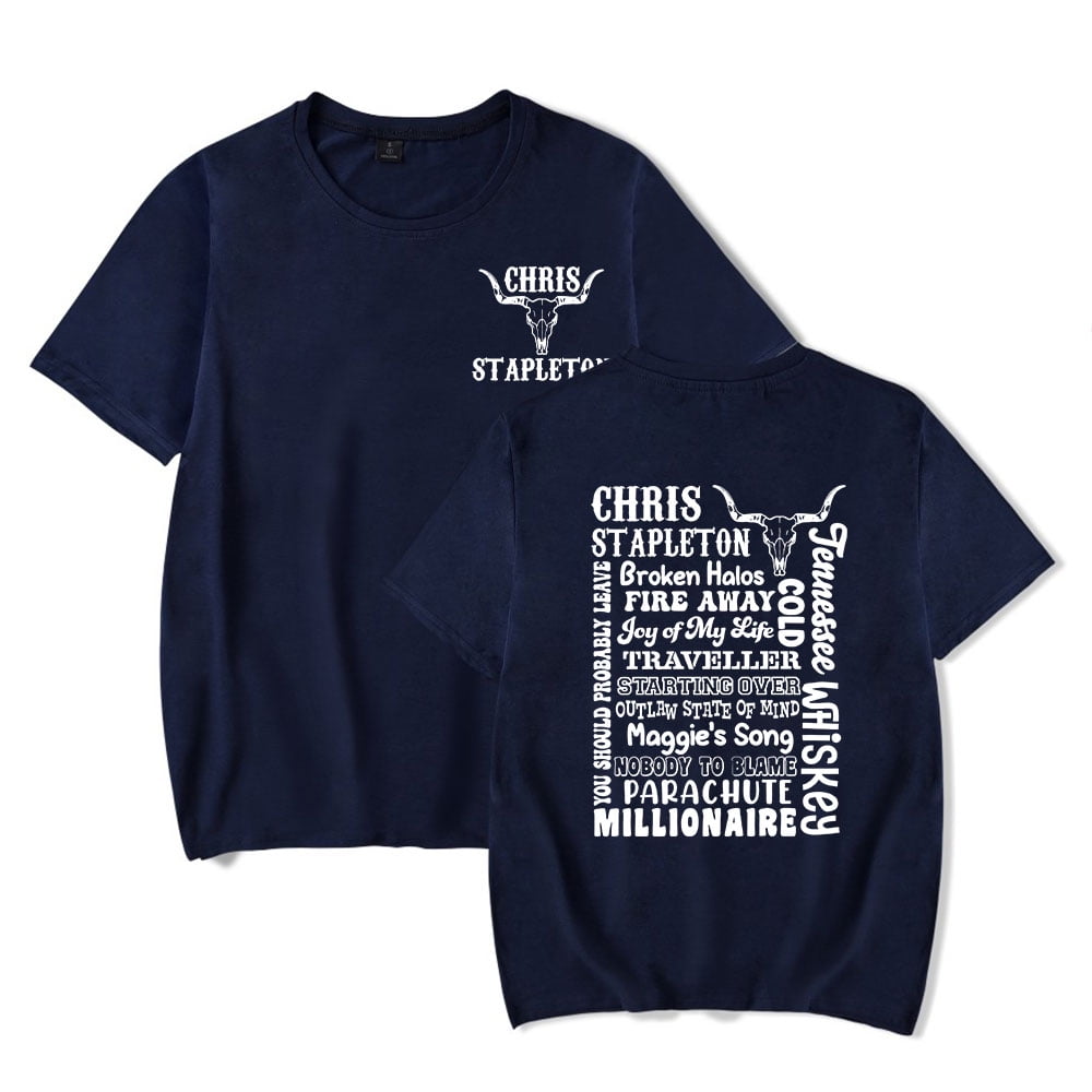 Chris Stapleton 2025 Tour Merch T-shirt Short Sleeve Men Women Vintage ...