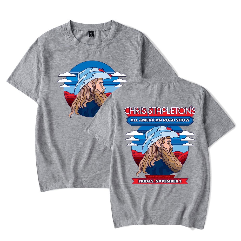 Chris Stapleton 2025 Tour Merch T-shirt Short Sleeve Men Women Vintage ...
