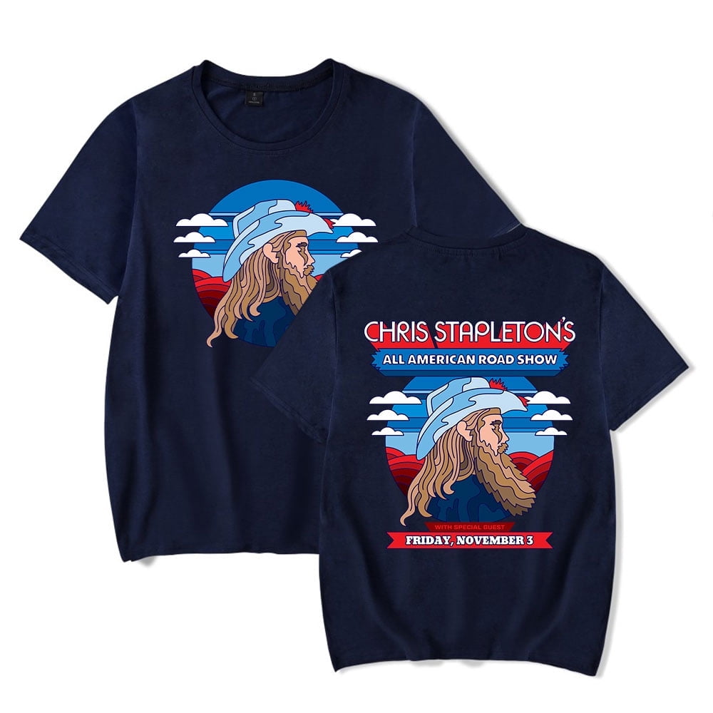 Chris Stapleton 2025 Tour Merch T-shirt Short Sleeve Men Women Vintage ...