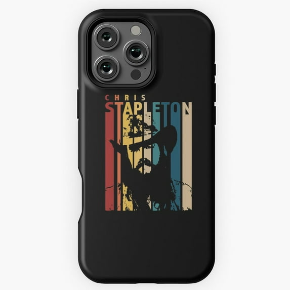 Chris Stapleton Retro Vintage Music Phone Case for iPhone 16 15 14 13 ...