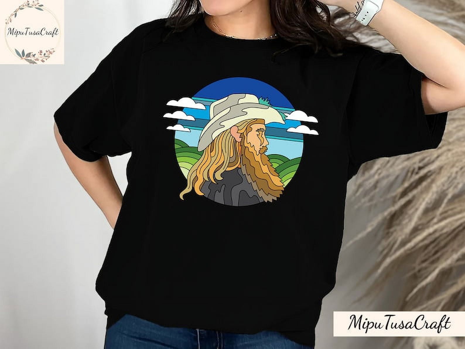Chris Stapleton T-Shirt, Stapleton Western Shirt, Chris Stapleton Tour ...
