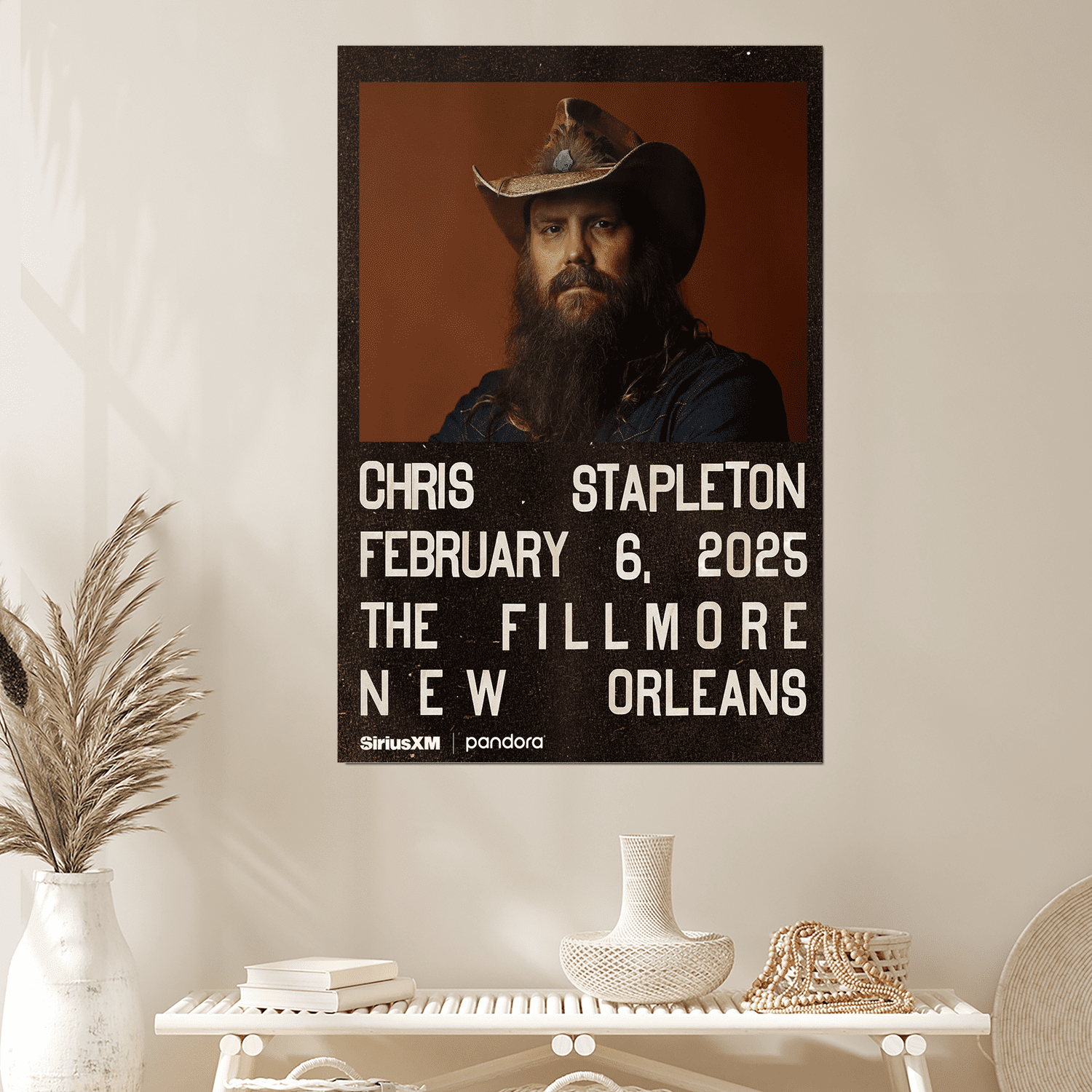Chris Stapleton at The Fillmore in New Orleans Poster Size 24''x36 ...