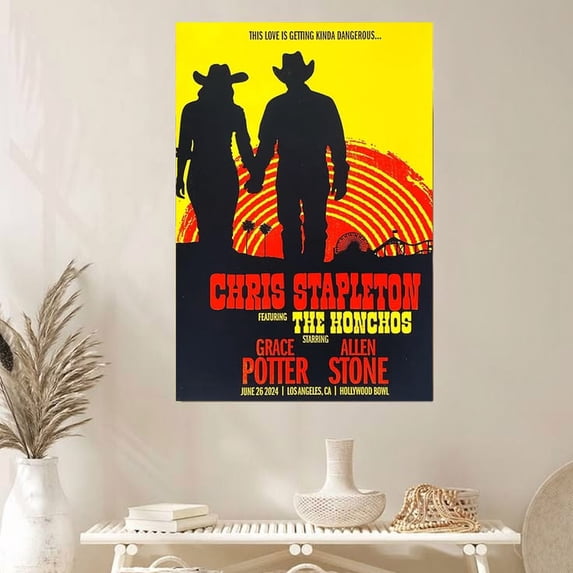 Chris Stapleton featuring The Honchos Starring Poster Size 24''x36 ...
