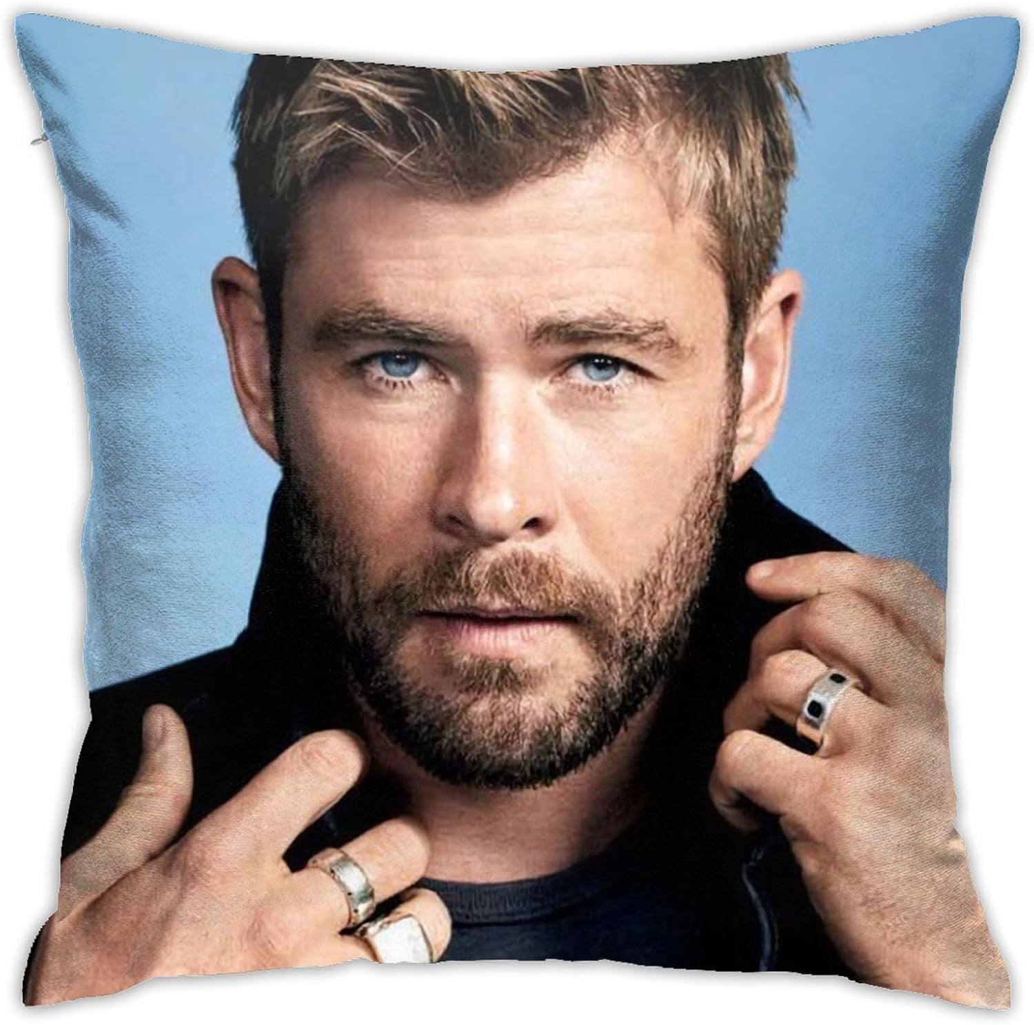 Chris Star Hemsworth Pillowcase Soft Comfortable Pillow Covers with ...