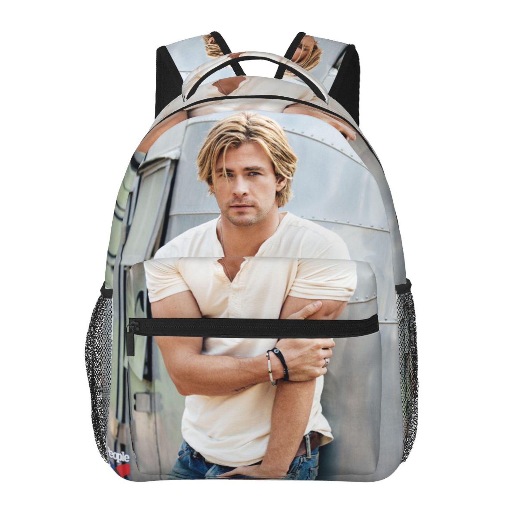 Chris Star Hemsworth Backpack Cute Cartoon Lightweight Backpacks ...