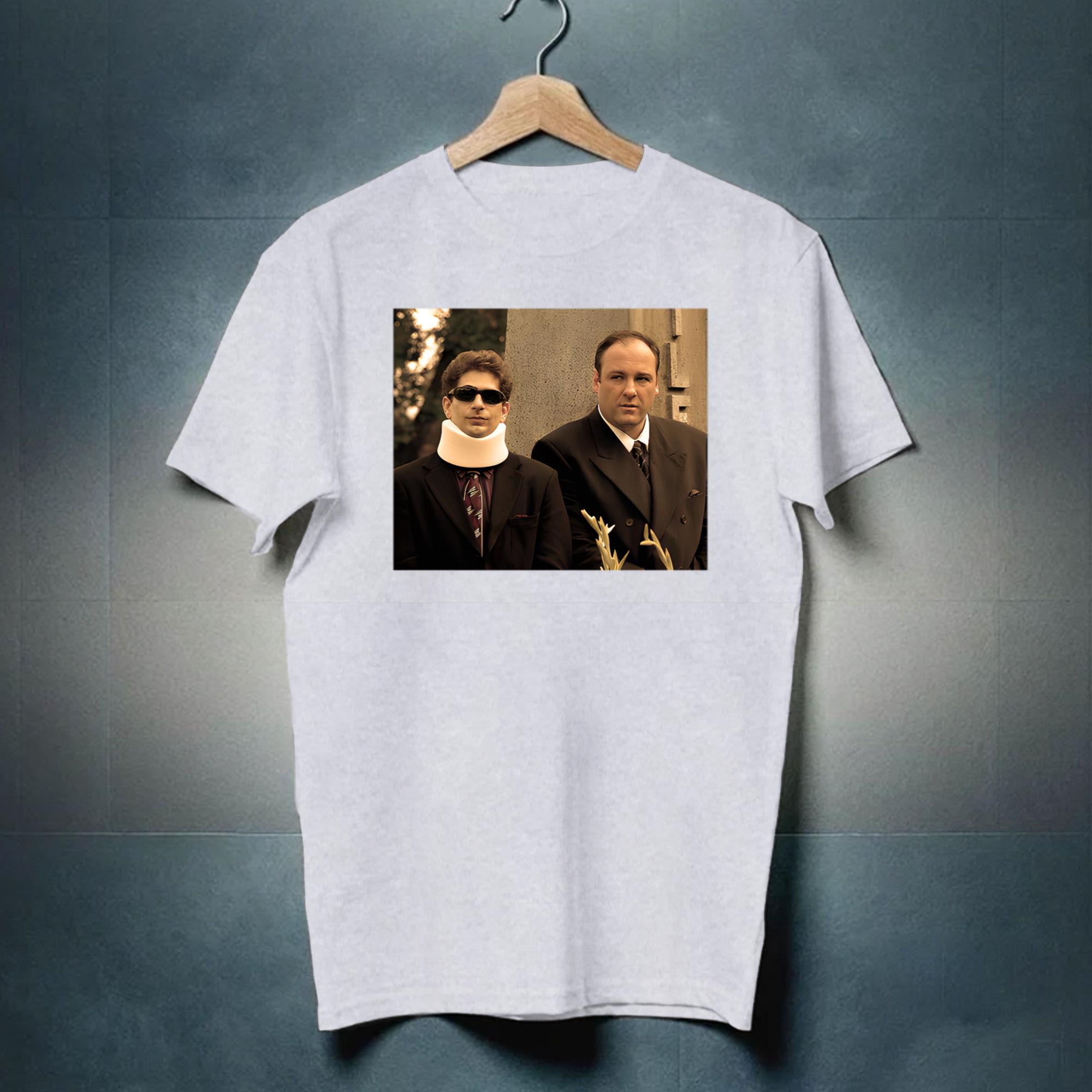 Chris & Tony Soprano Graphic Tee-TH38638 - Walmart.com