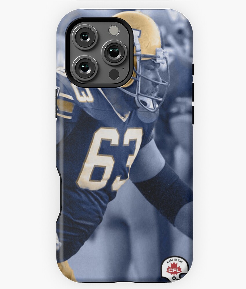 Chris Walby 63 Winnipeg Football Phone Case for iPhone 16 15 14 13 12 ...