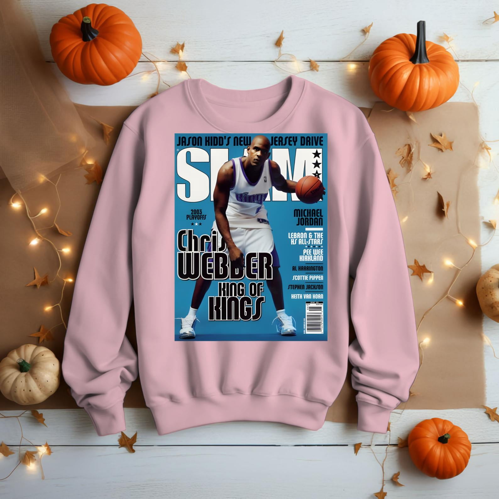 Chris Webber C-Webb Shirt, Sacramento Kings Magazine Cover T-Shirt ...