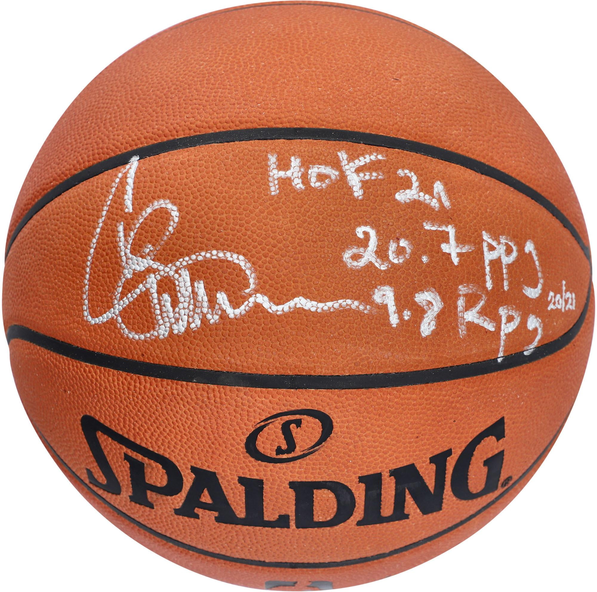 Chris Webber Sacramento Kings Autographed NBA Game Basketball with ...