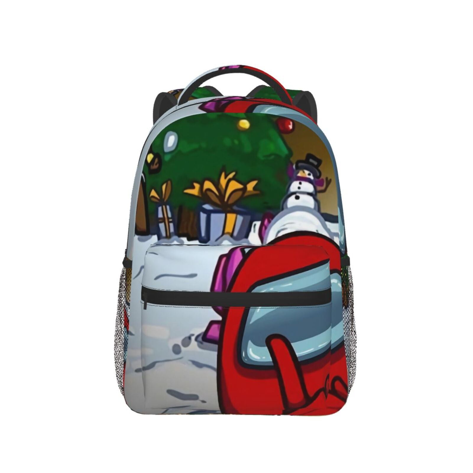 Chrismas Among Us Backpack,Daypack Cute Cartoon Travel Backpack with ...