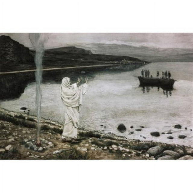 Christ Appears on the Borders of the Tiberius Sea James Tissot 1836 ...