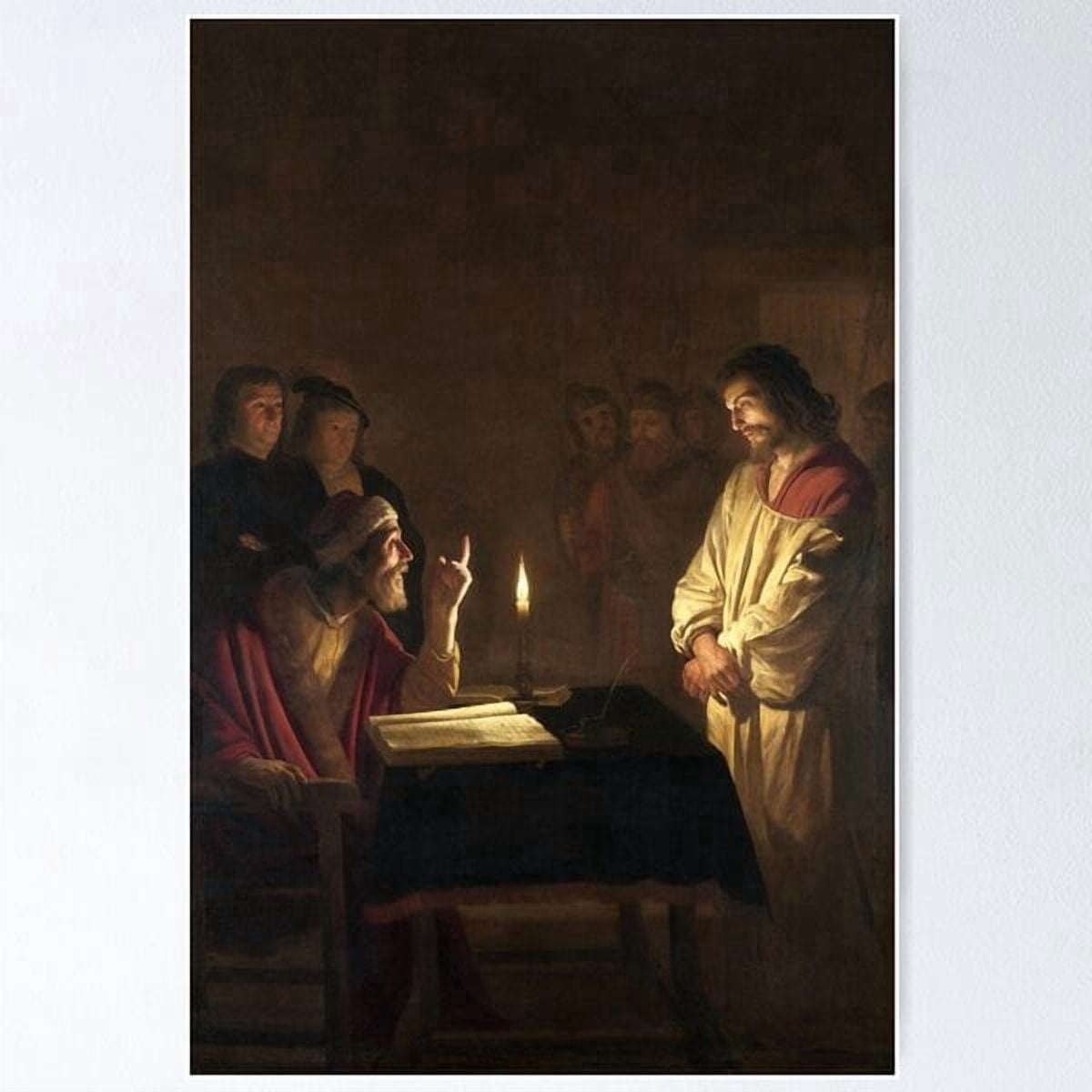 Christ Before The High Priest Gerard Van Honthorst 1617 Renaissance ...