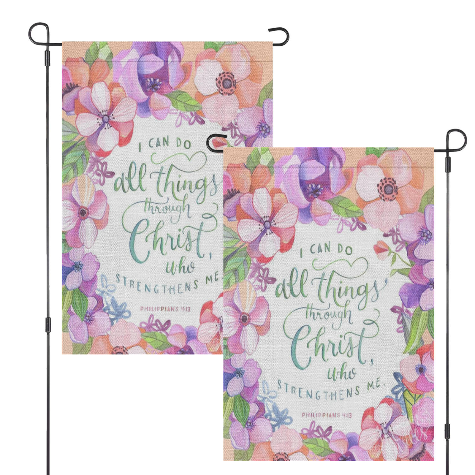 Christ Bible Jehovah 3-layer garden flag Flags Outdoor Garden Flag Home ...