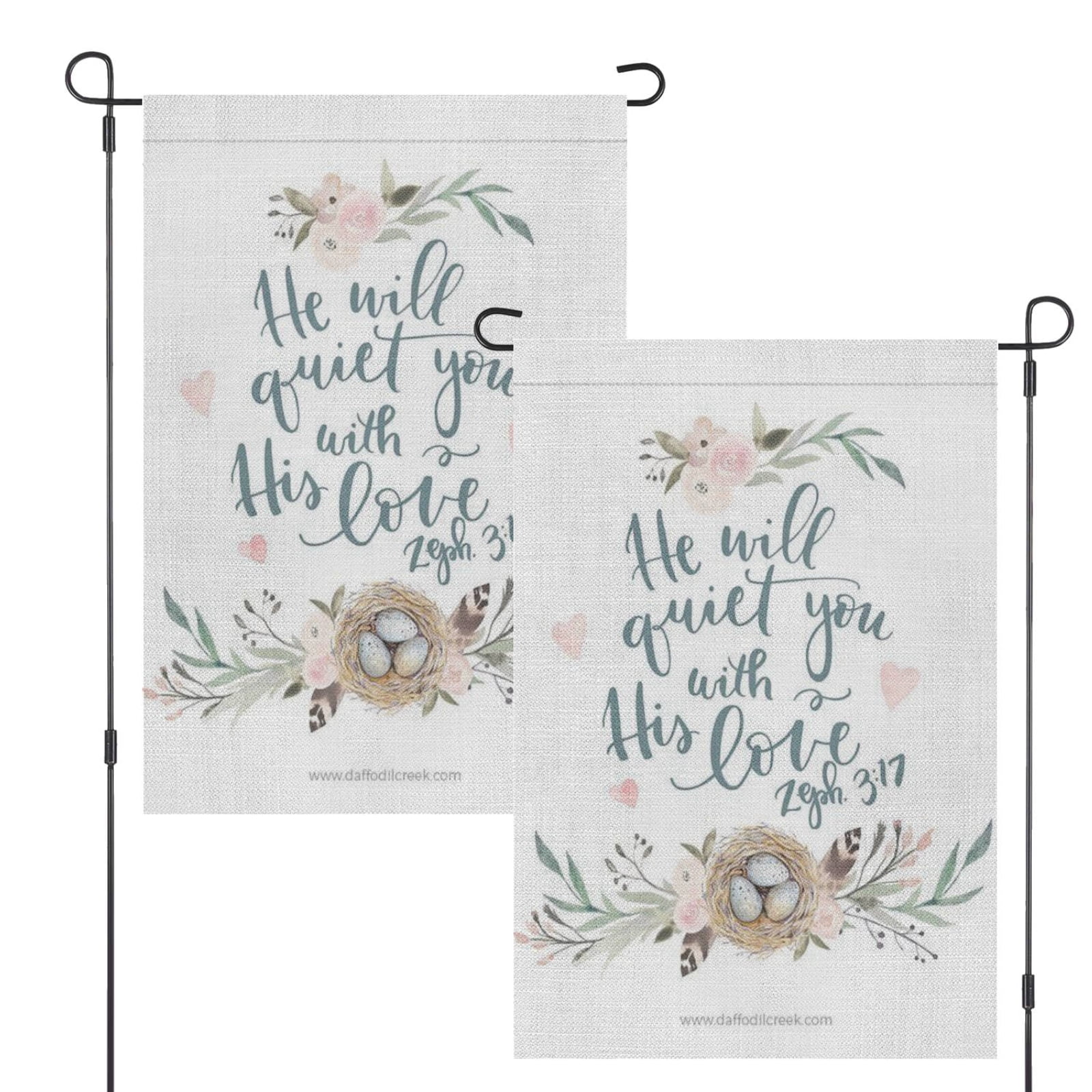 Christ Bible Jehovah 3-layer garden flag Flags Outdoor Garden Flag Home ...