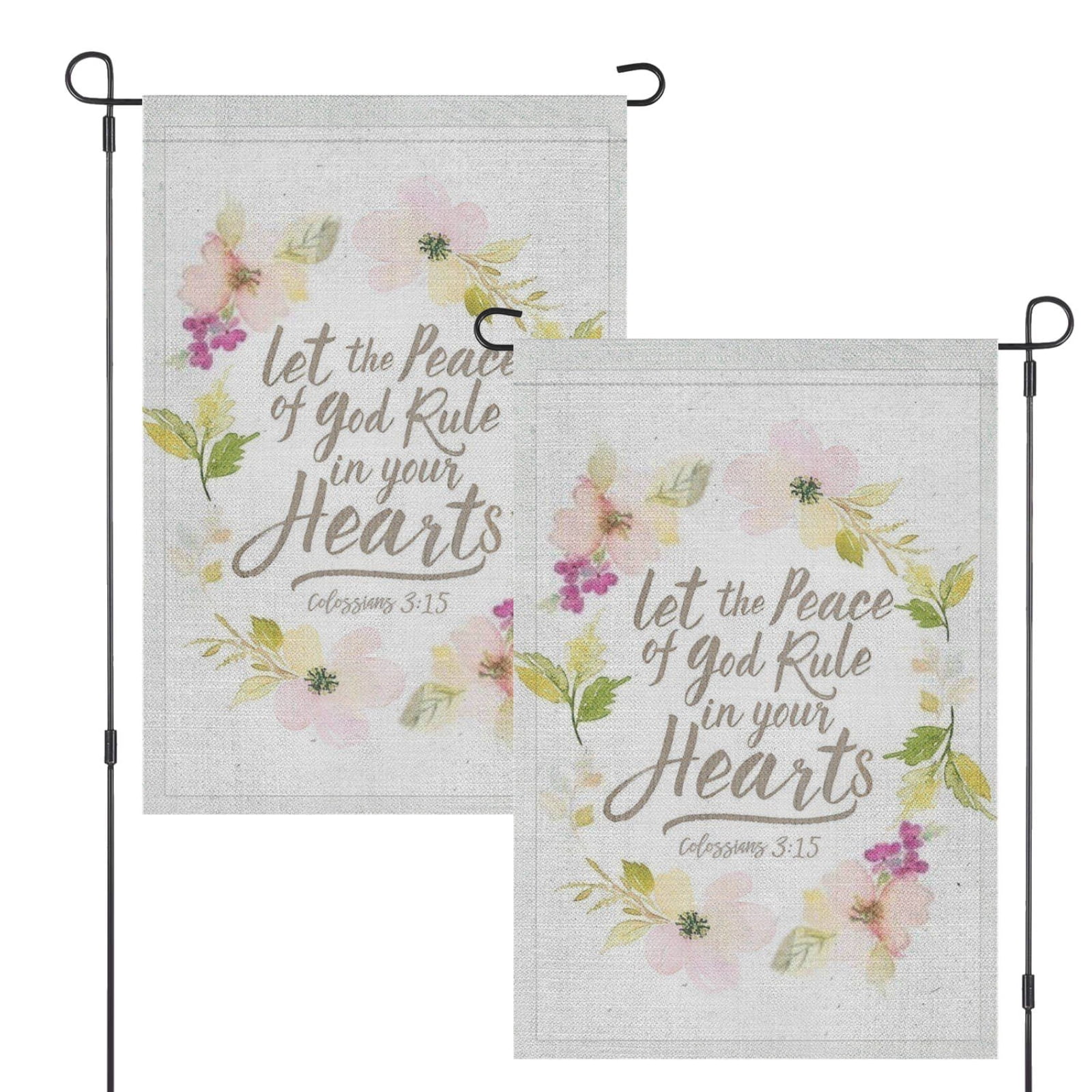 Christ Bible Jehovah 3-layer garden flag Flags Outdoor Garden Flag Home ...