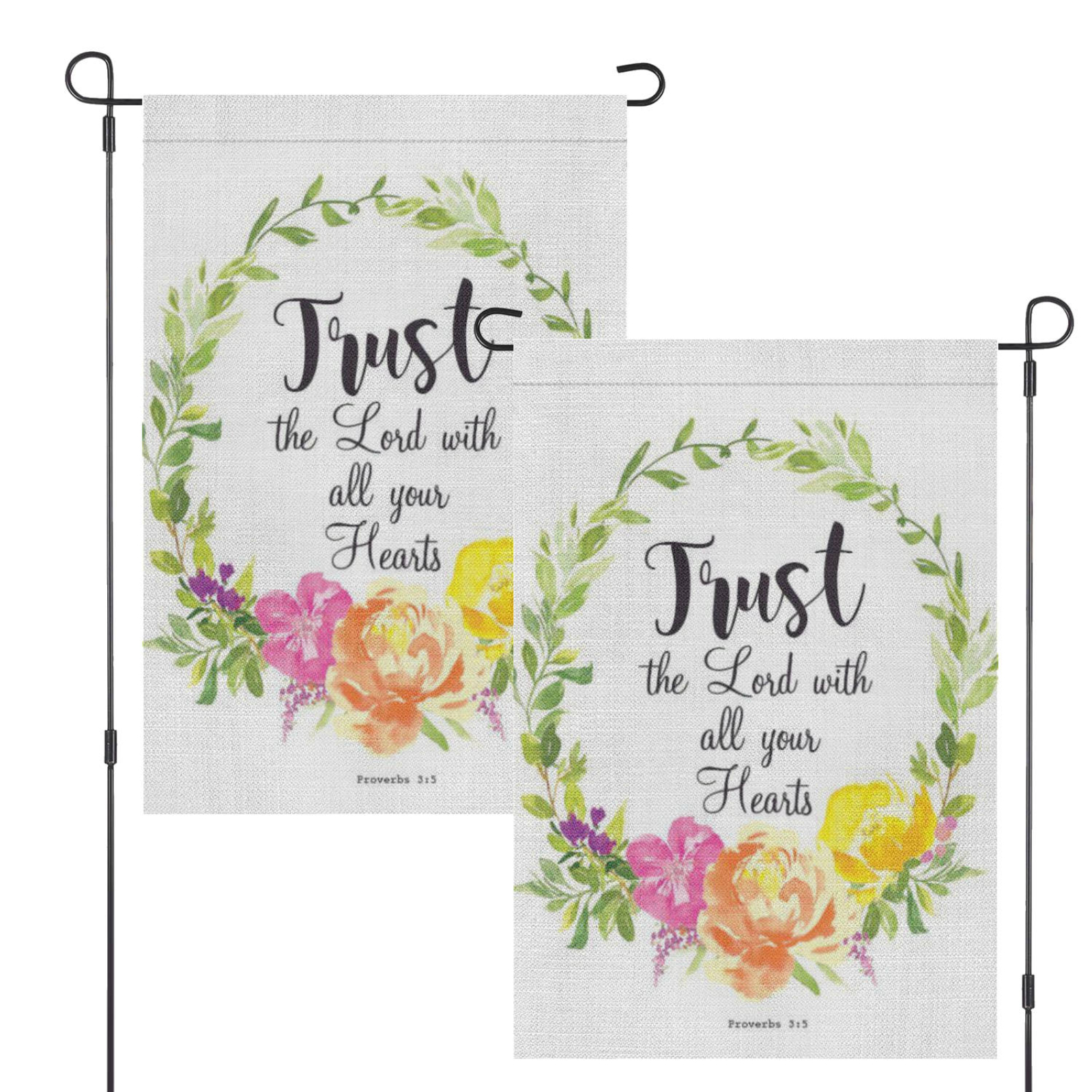 Christ Bible Jehovah 3-layer garden flag Flags Outdoor Garden Flag Home ...