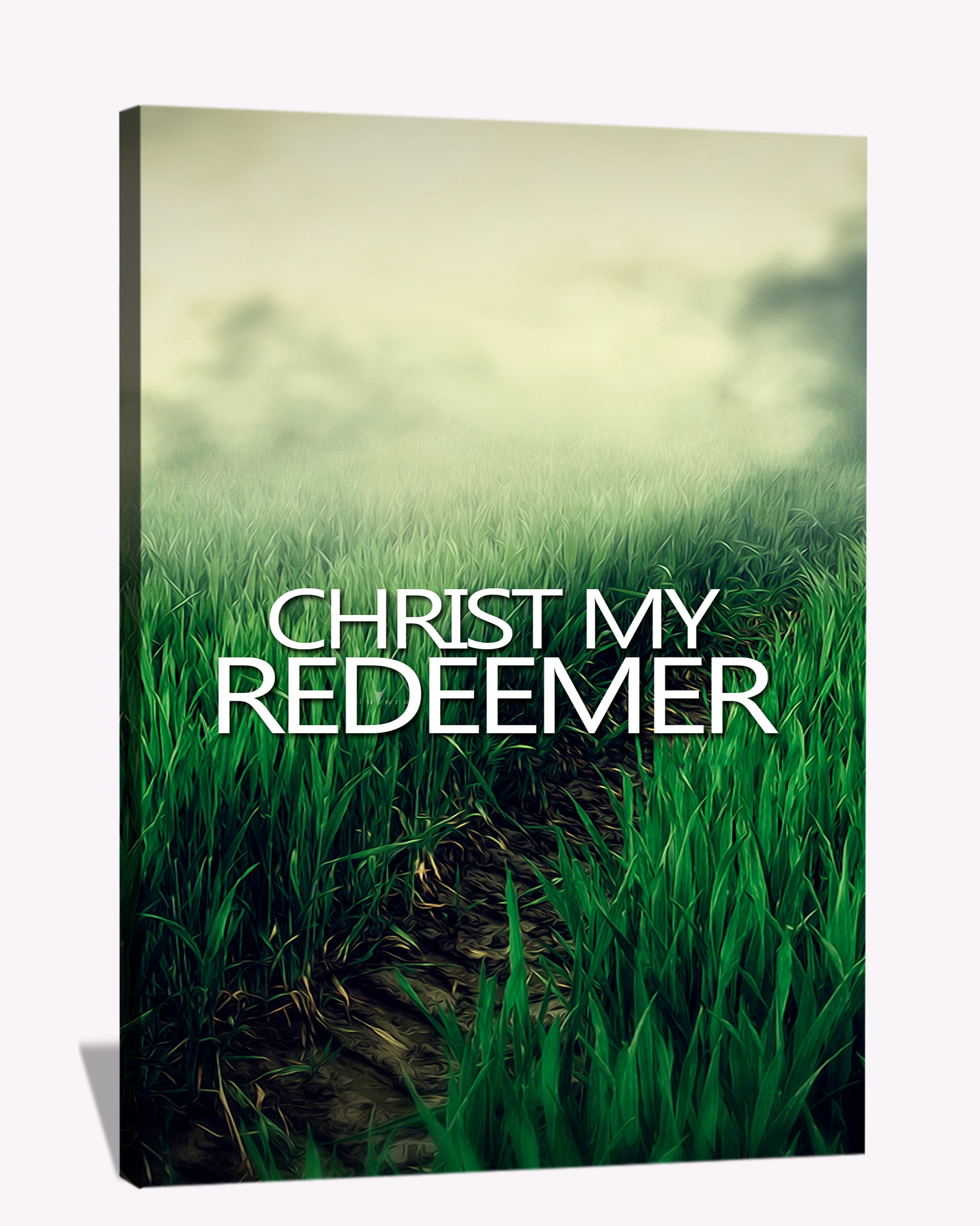 Christ Canvas Art Jesus Framed Painting My Redeemer Quotes Wall Decor ...