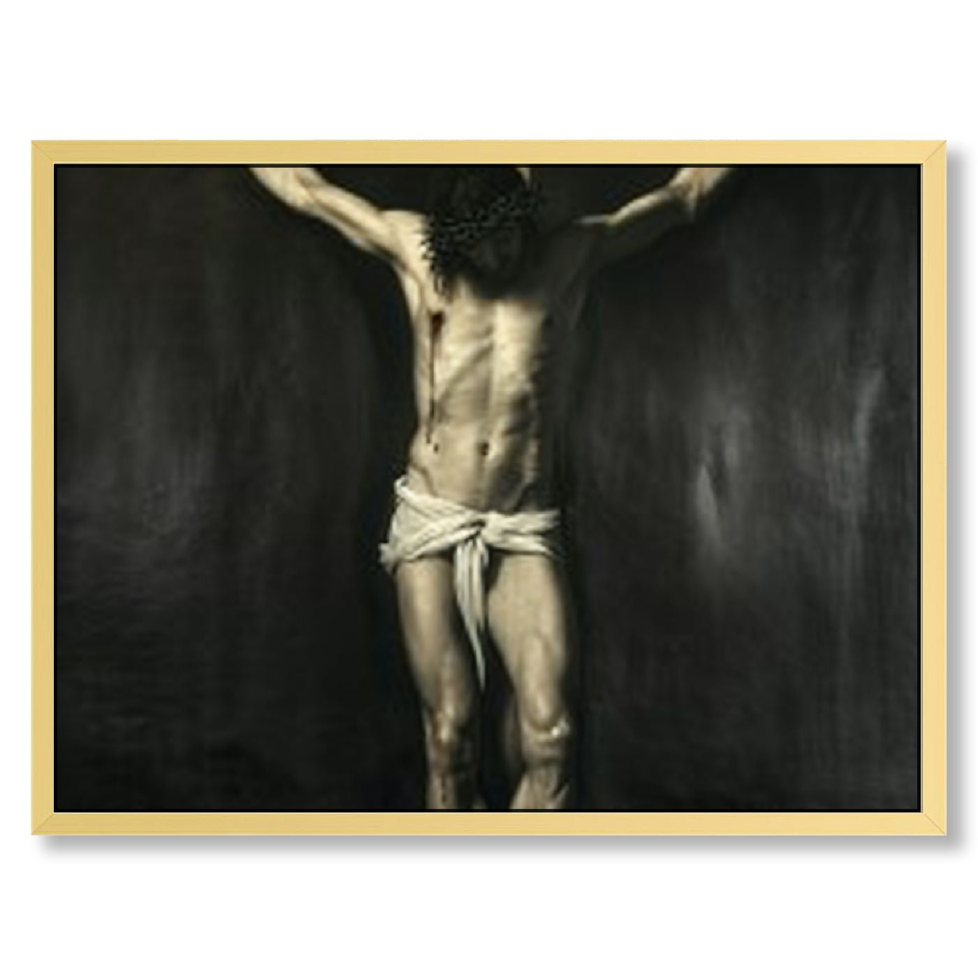 Christ Crucified by Diego Velázquez depicting the Crucifixion of Jesus ...