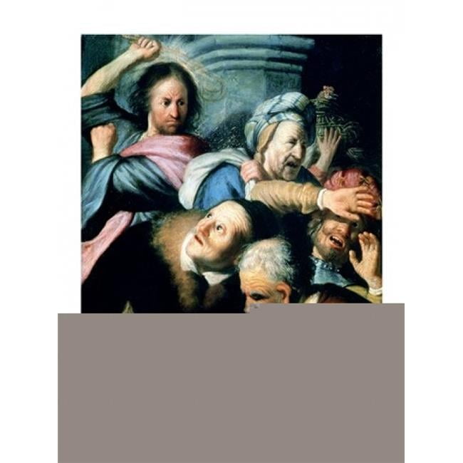 Christ Driving The Moneychangers From The Temple 1626 Poster Print by ...