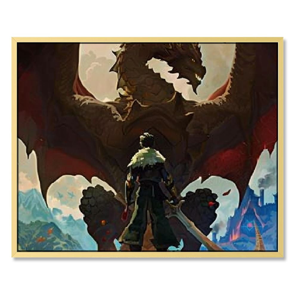Christ-EZ Anime Cartoons The Dragon Prince Wall Art Print Poster Home ...