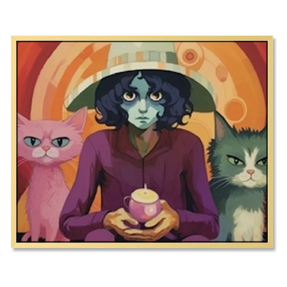 Christ-EZ Anime Cartoons The Midnight Gospel Wall Art Print Poster Home ...