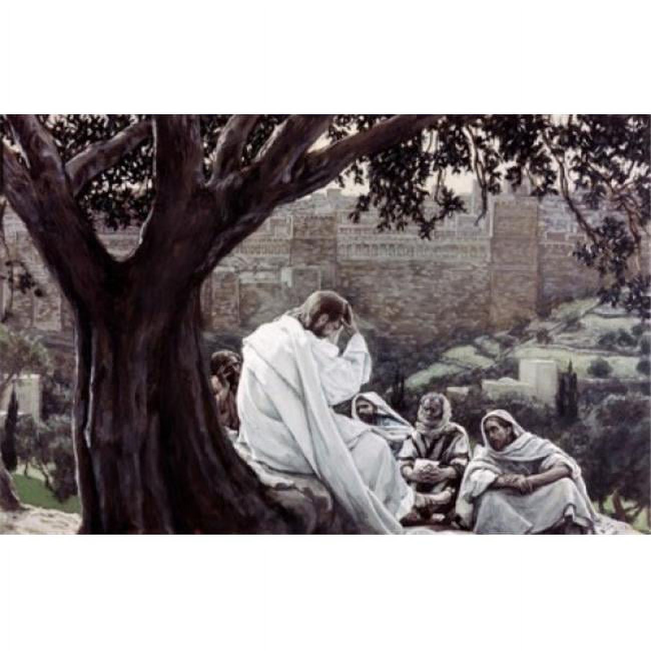 Christ Fortelling the Destruction of the Temple James Tissot 1836-1902 French Poster Print - 18 ...