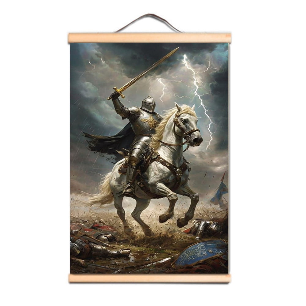 Christ Knight Templar Tapestry Wall Hanging Banner Medieval Armor ...