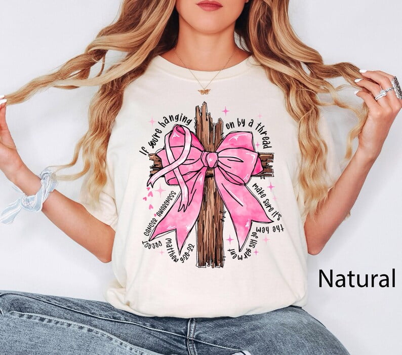 Christ Pink Bow Cross Breast Cancer, Breast Cancer Awareness, Breast ...