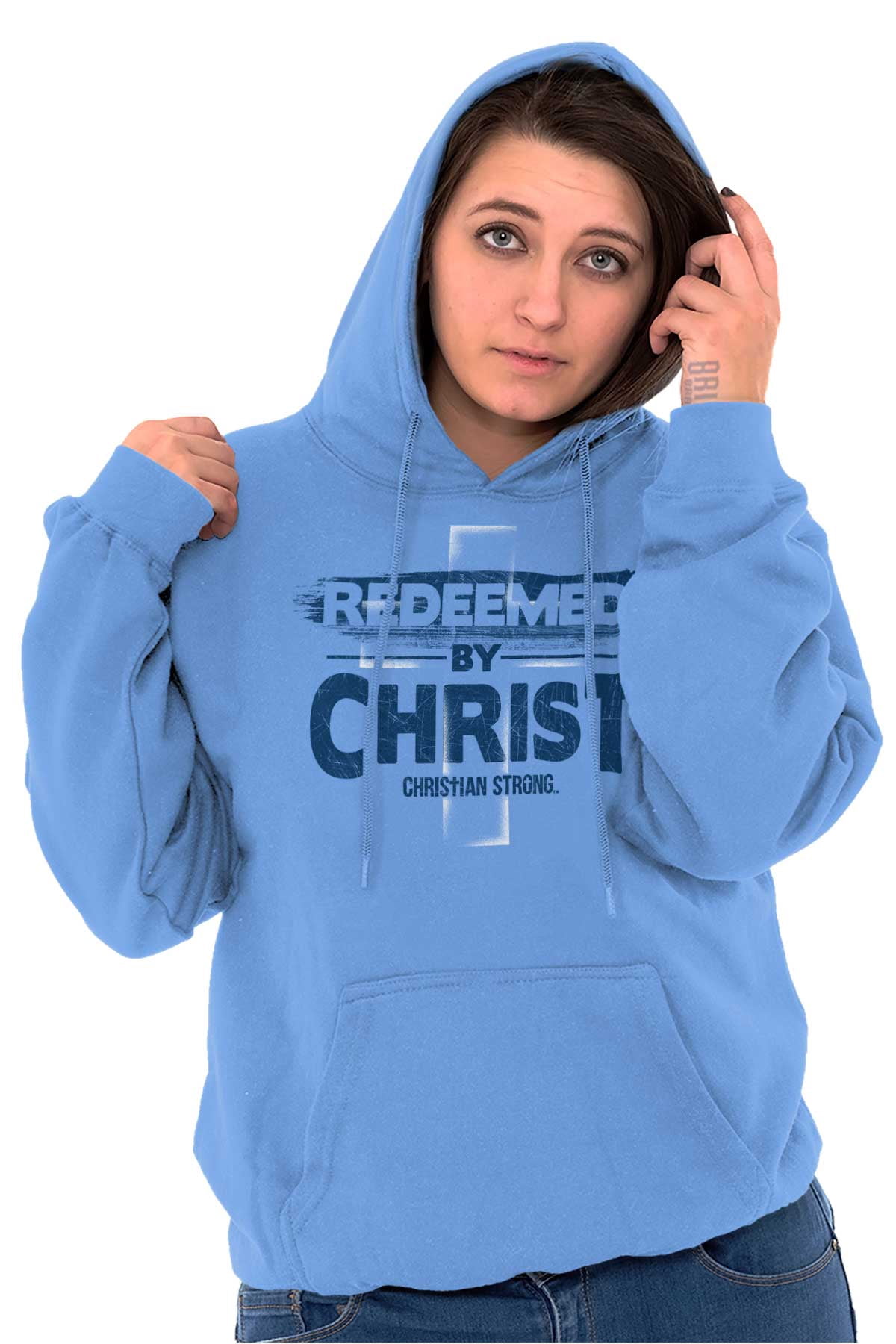 Christ Sacraficed Religious Christian Hoodie Sweatshirt Women Men ...