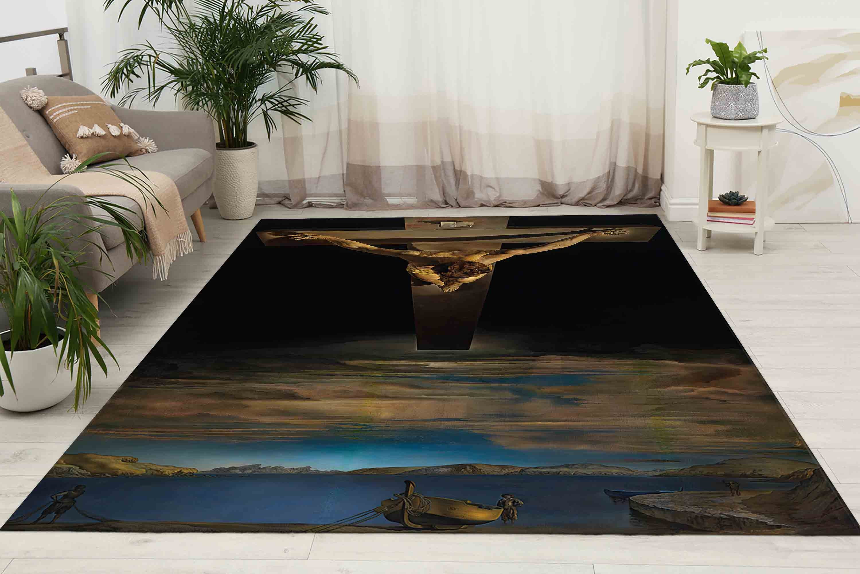 Christ of Saint Rugs, Printed Rugs, Home Decor Printed Rugs ...