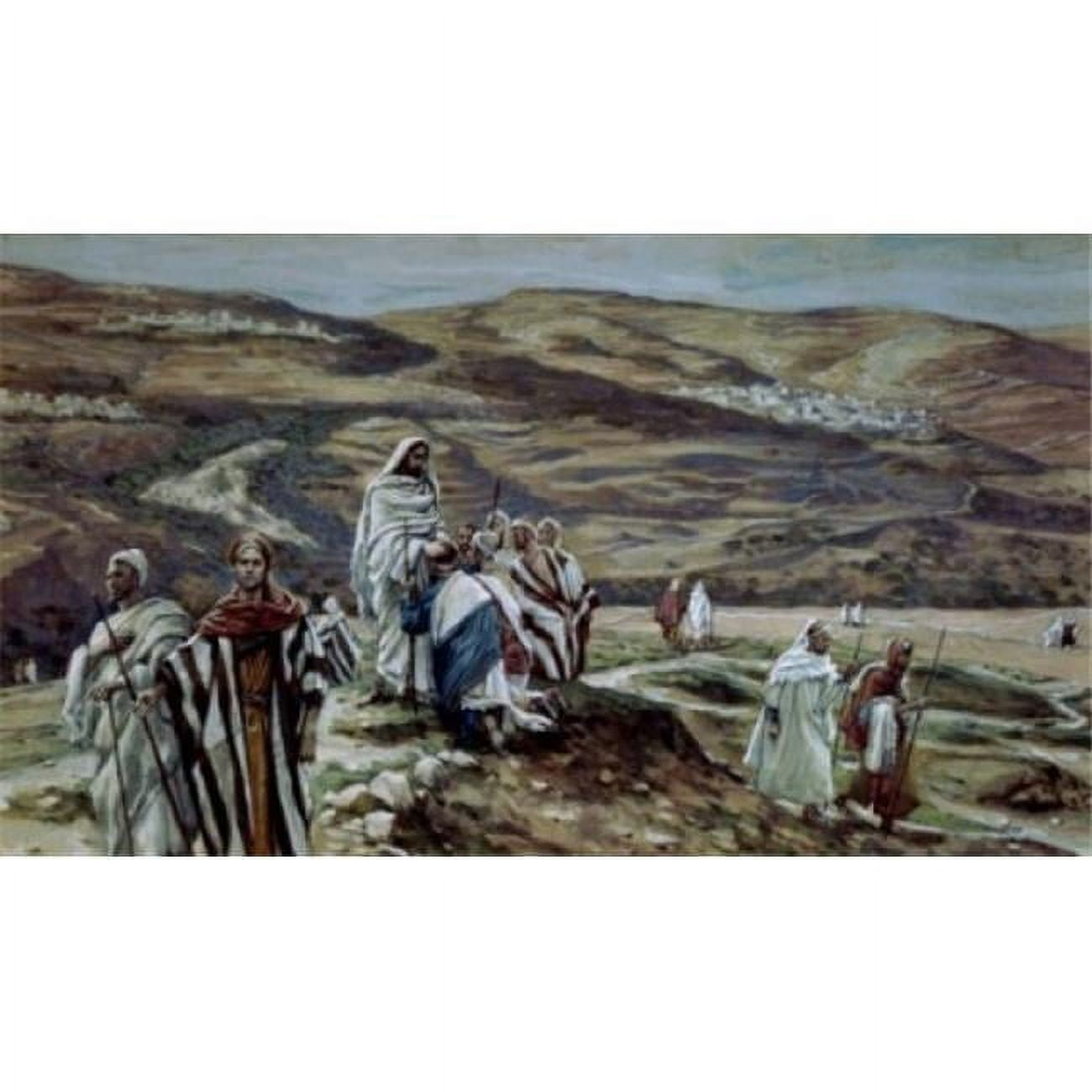 Christ Sending Out the Seventy Disciples Two by Two James Tissot 1836 ...
