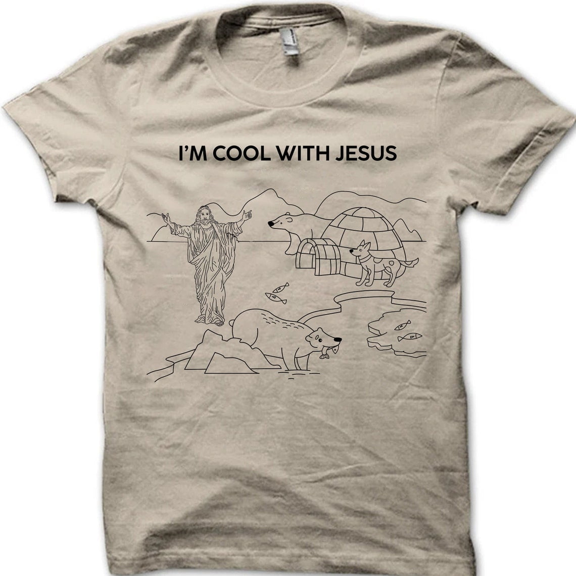 Christ Shirt I'M Cool With Christ Shirts Funny Christian Shirts For ...