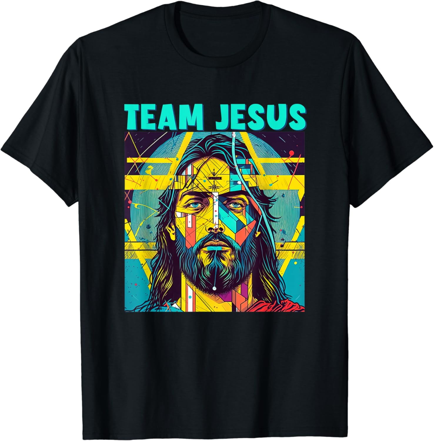 Christ Team Jesus Graffiti Design for Christian T-Shirt - Walmart.com