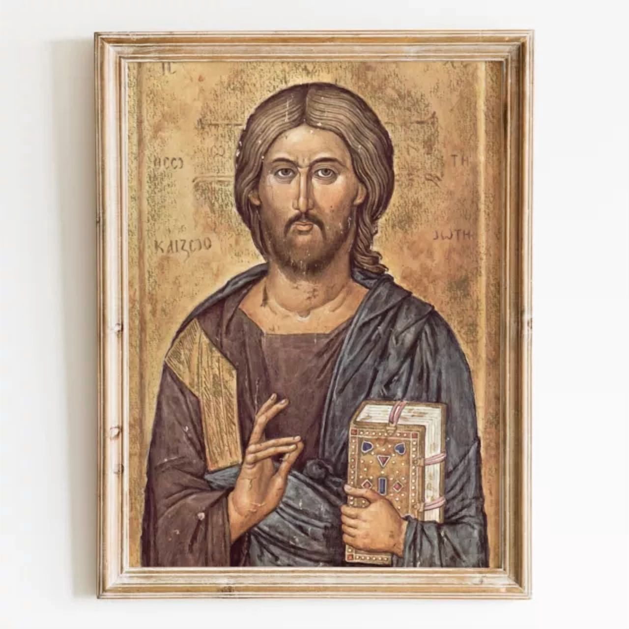 Christ The Redeemer Source Of Life Christian Jesus Bible Wall Art ...