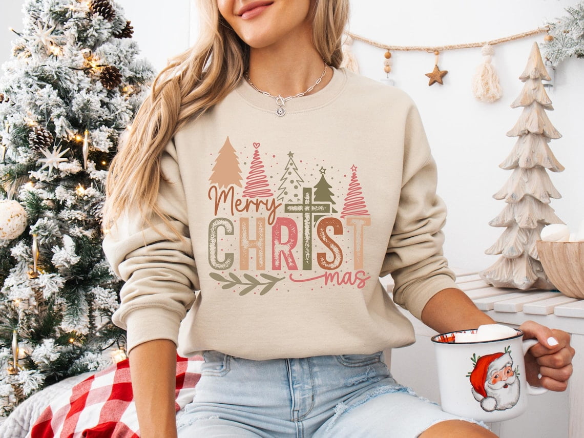 Christ Winter Sweatshirt, Jesus Is the Reason Shirt, Faith-Based ...