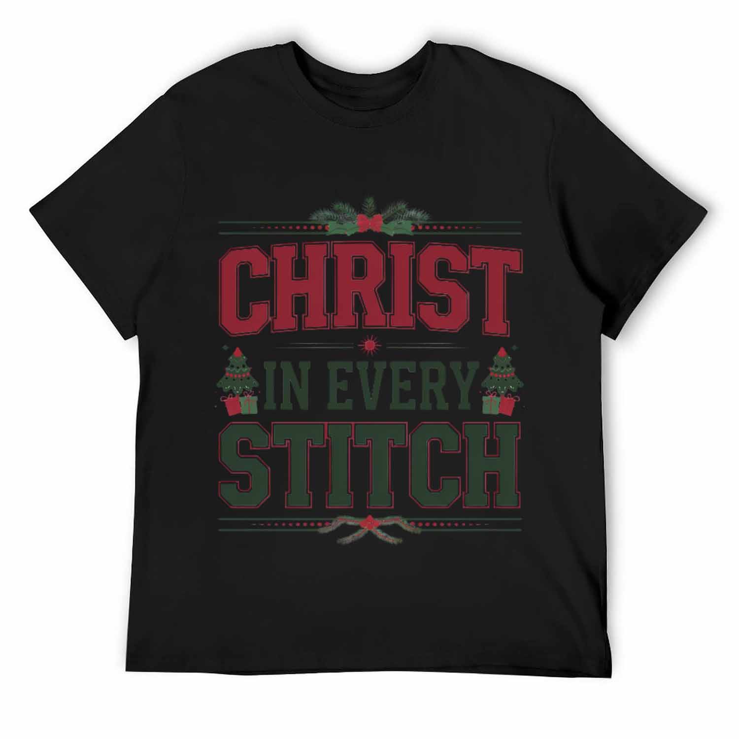 Christ in Every Stitch Funny Hear The Ten Pin Laughing Cool Bowling ...