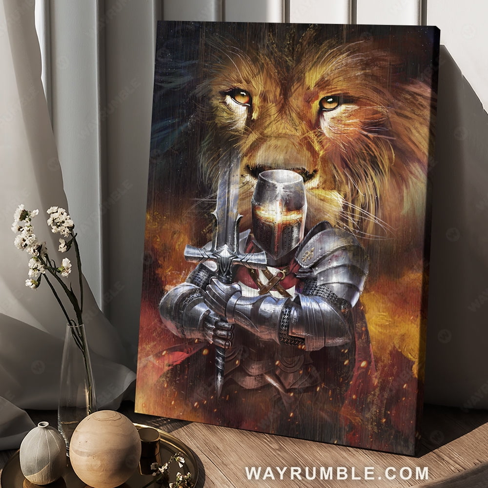 Christ knight, Lion of Judah, Sword of the spirit, Incredible lion head ...