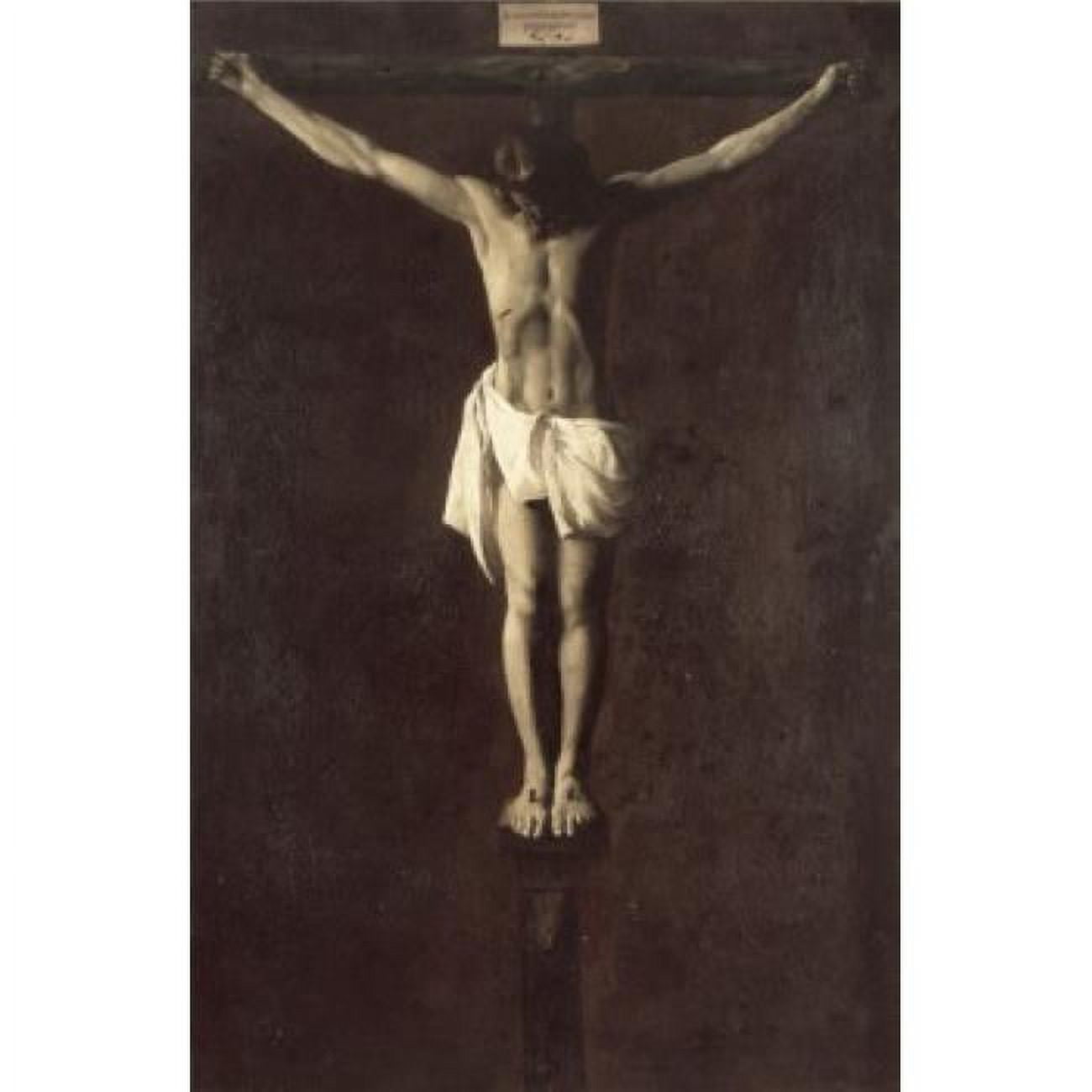 Christ on the Cross Francisco De Zurbaran 1598-1664 Spanish Oil on Canvas Art Institute of ...