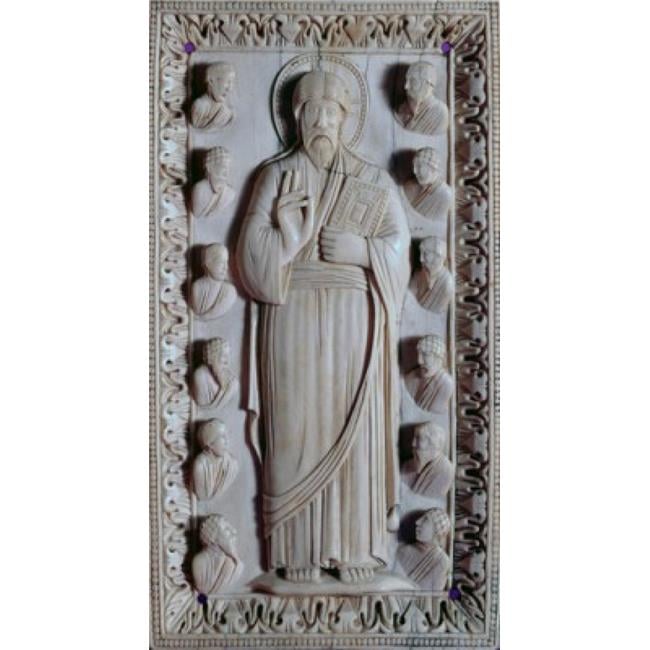 Christ with Twelve Apostles C. 970 Artist Unknown Ivory Cleveland ...