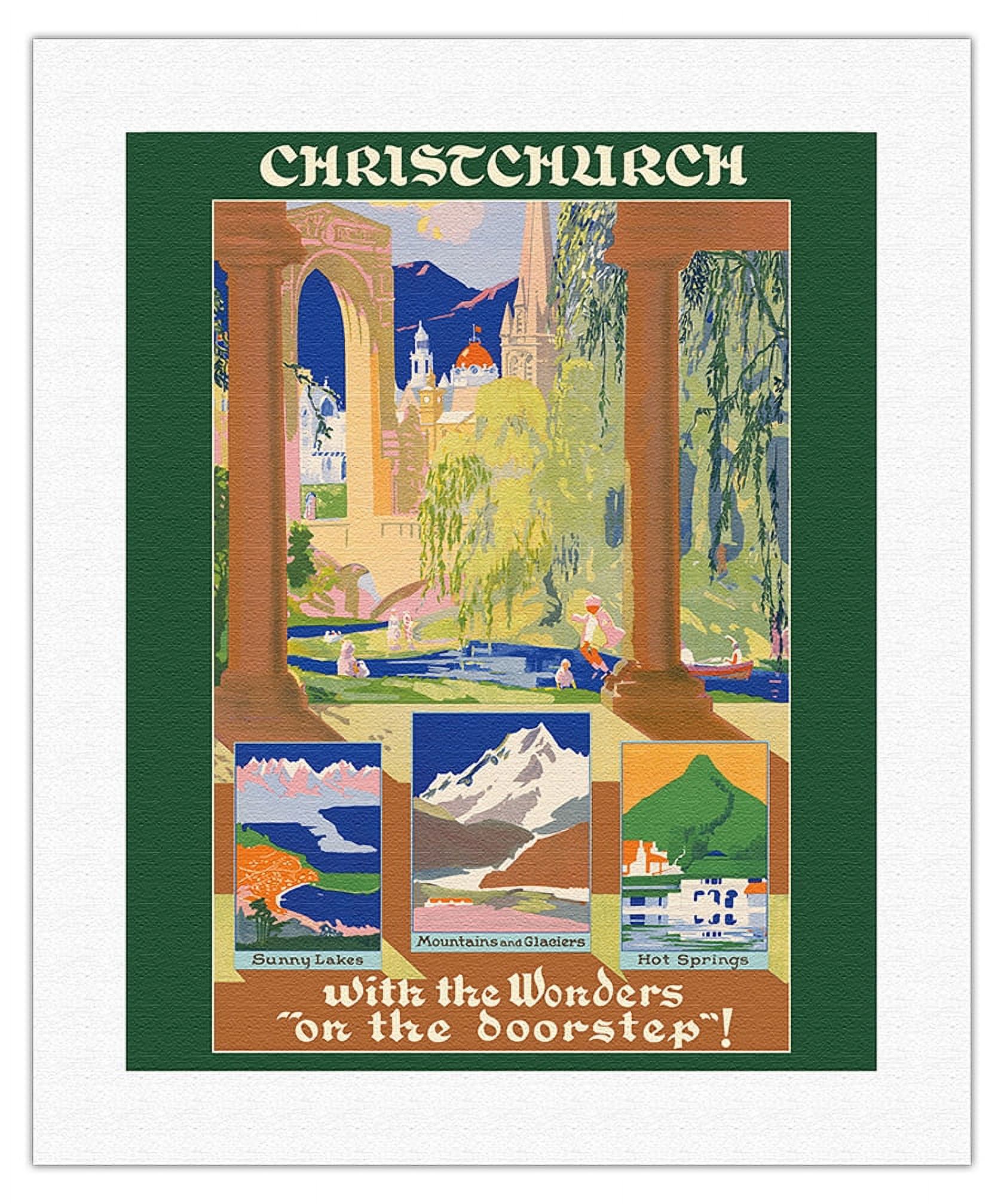 Christchurch New Zealand - Cathedral Hanmer Springs and Bridge of ...