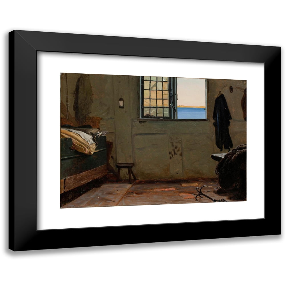 Christen Dalsgaard 24x18 Black Modern Framed Museum Art Print Titled ...