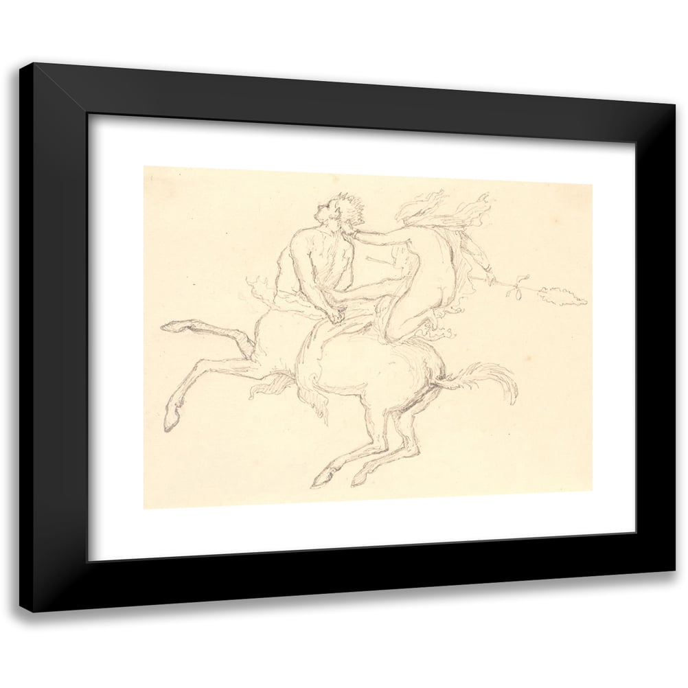 Christen Købke 18x15 Black Modern Framed Museum Art Print Titled ...