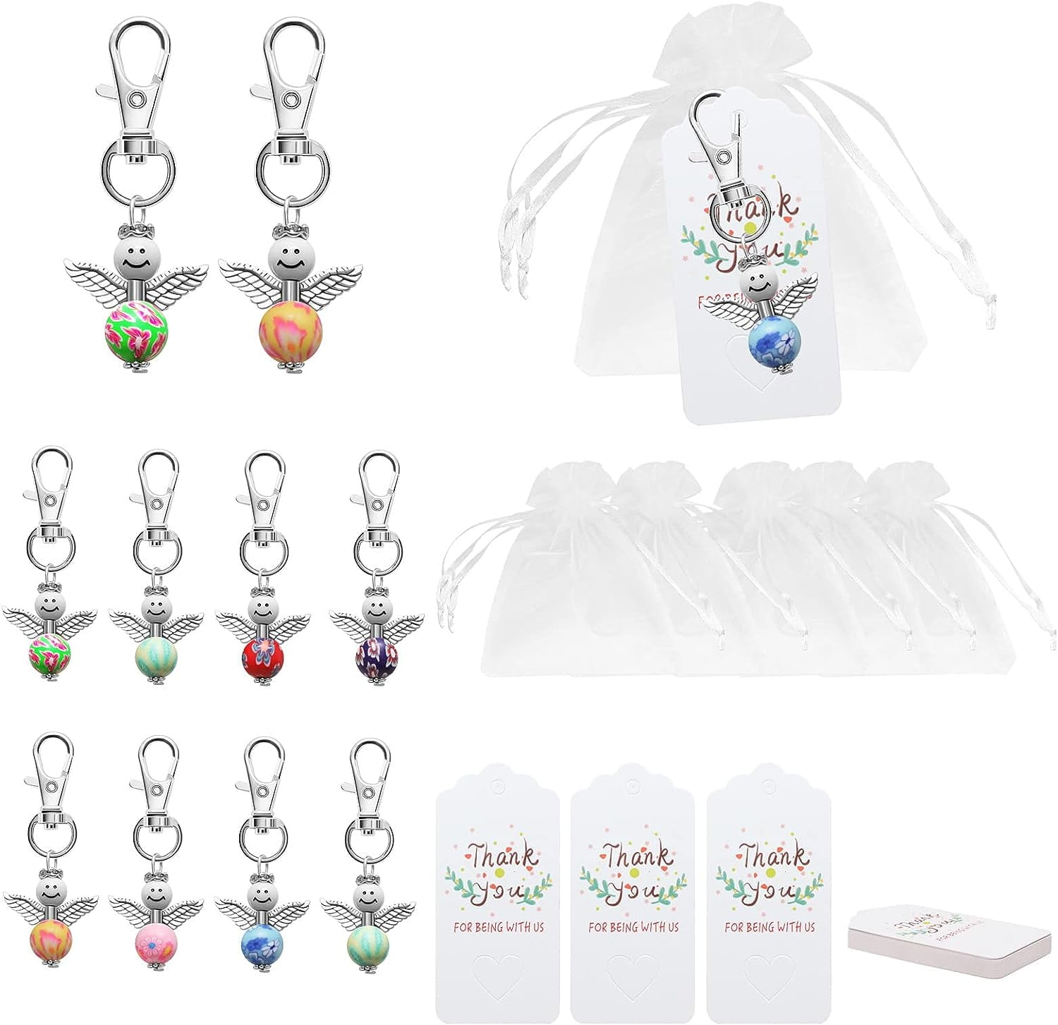 Christening Guest Gift Party Favours 20 Set Wedding Guardian Angel ...