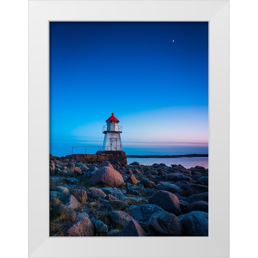 Christensen, Andreas 11x14 White Modern Wood Framed Museum Art Print ...