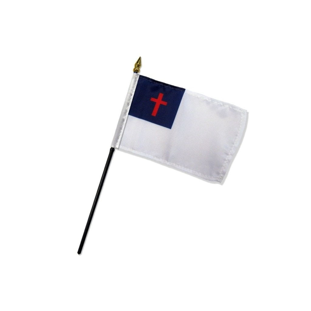 Christian 4x6in Stick Flag - Walmart.com